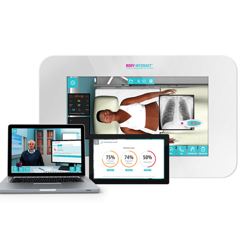 Paciente virtual Body Interact - Simulação na saúde