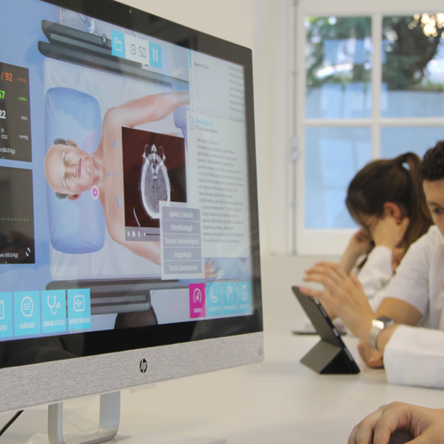 Paciente virtual Body Interact - Simulação na saúde