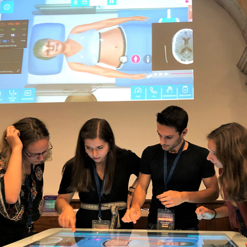 Paciente virtual Body Interact - Simulação na saúde