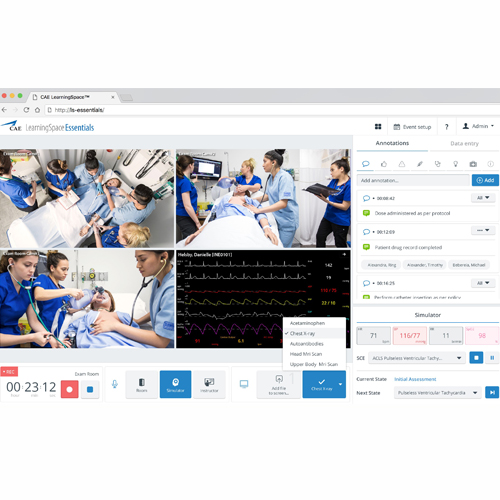 Software CAE Learning Space - Simulação na saúde