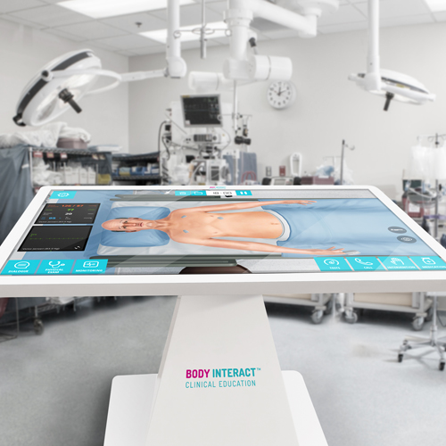 Mesa Body Interact - Simulação na saúde