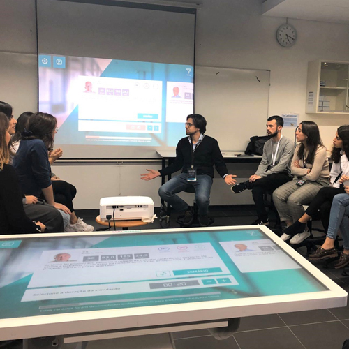 Mesa Body Interact - Simulação na saúde